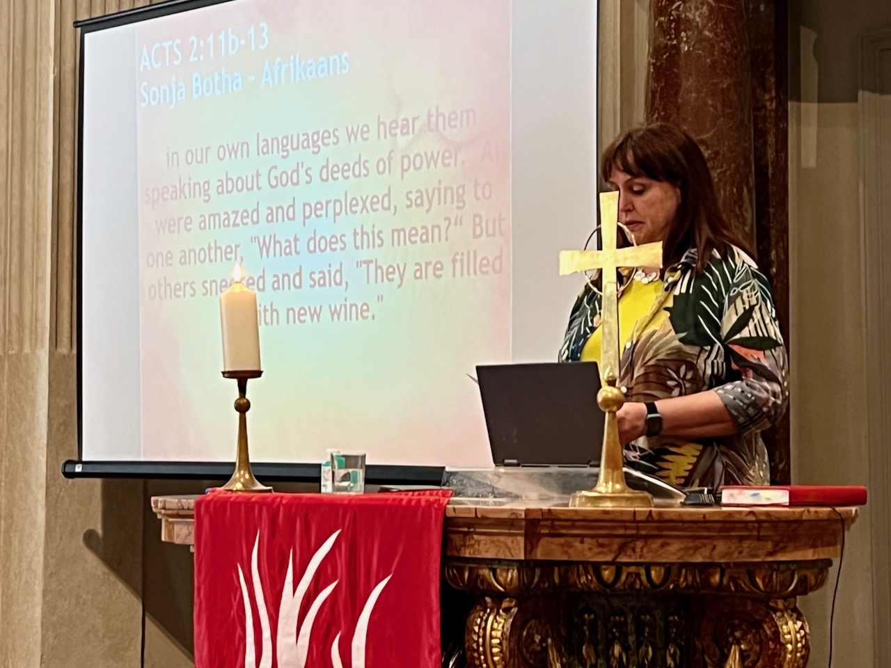 VCC service 05.06.2022 Pentecost Sonja Botha reading in Afrikaans – 1 – Vienna Community Church