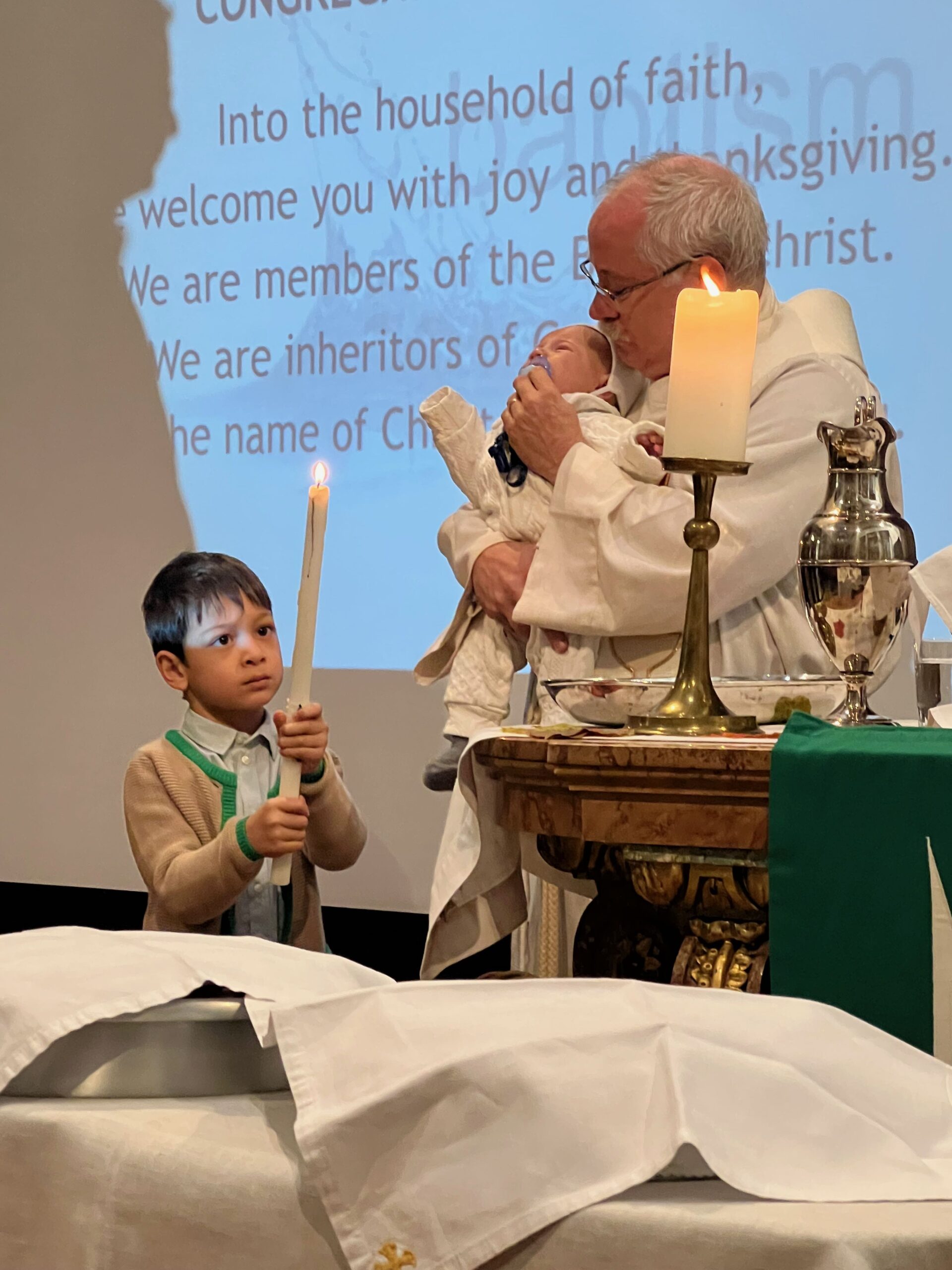Baptism of Oliver, younger son of Ruby und Christian Sieberer – 1 (2) – Vienna Community Church