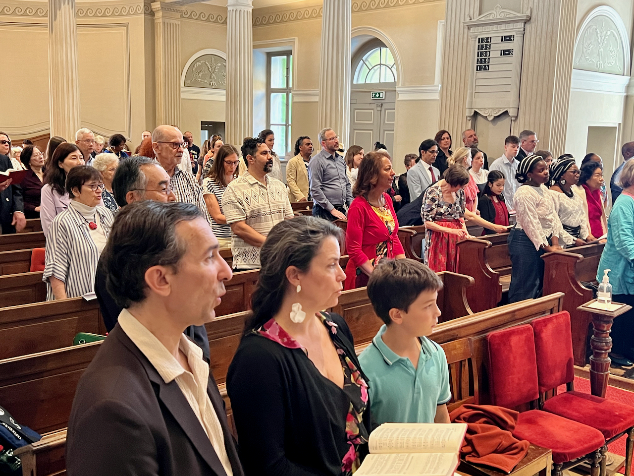 VCC Pentecost Service 19.05.2024 congregation singing hymn – 1 – Vienna ...