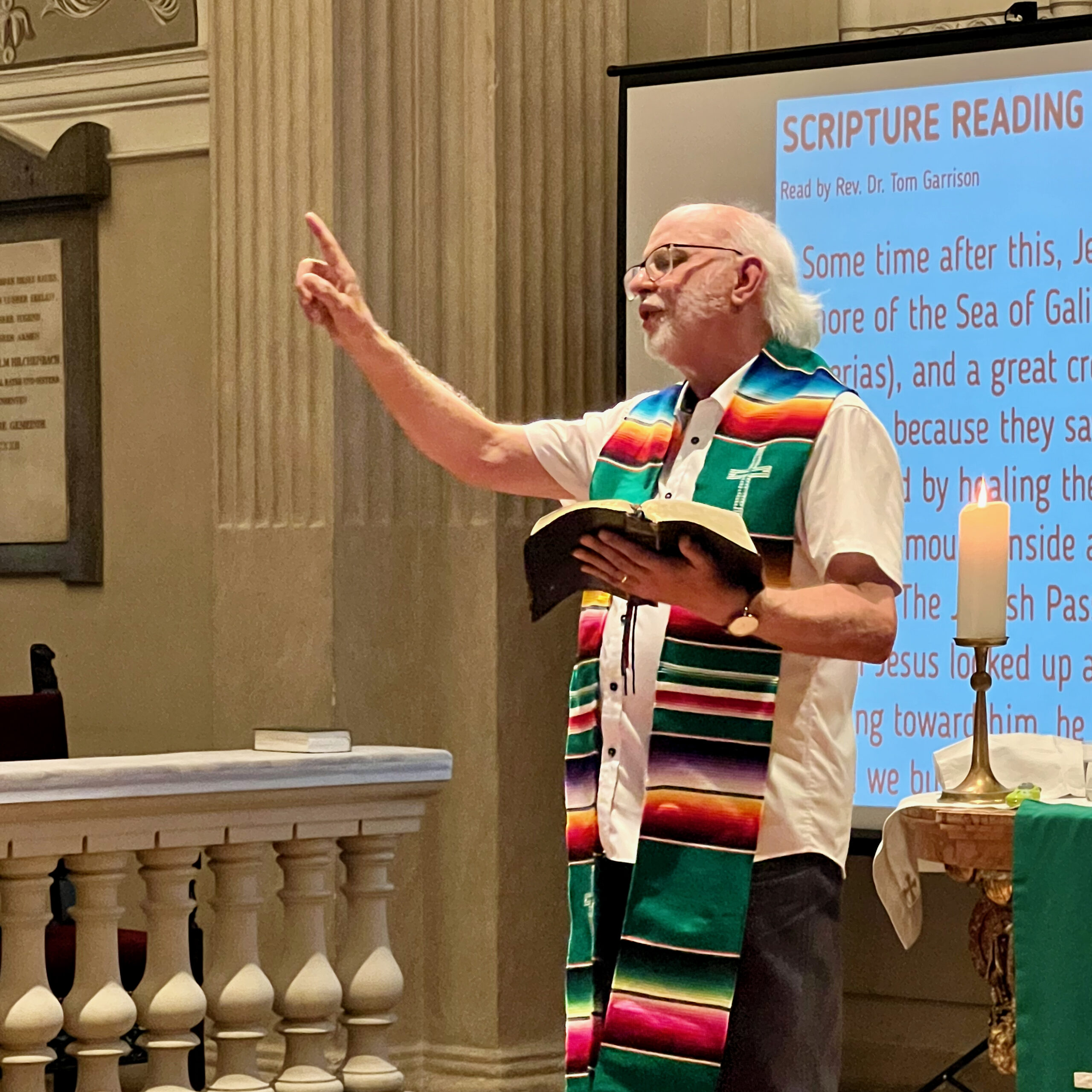 VCC Service 28.07.2024 Guest pastor Tom Garrison Scripture reading – 1 ...