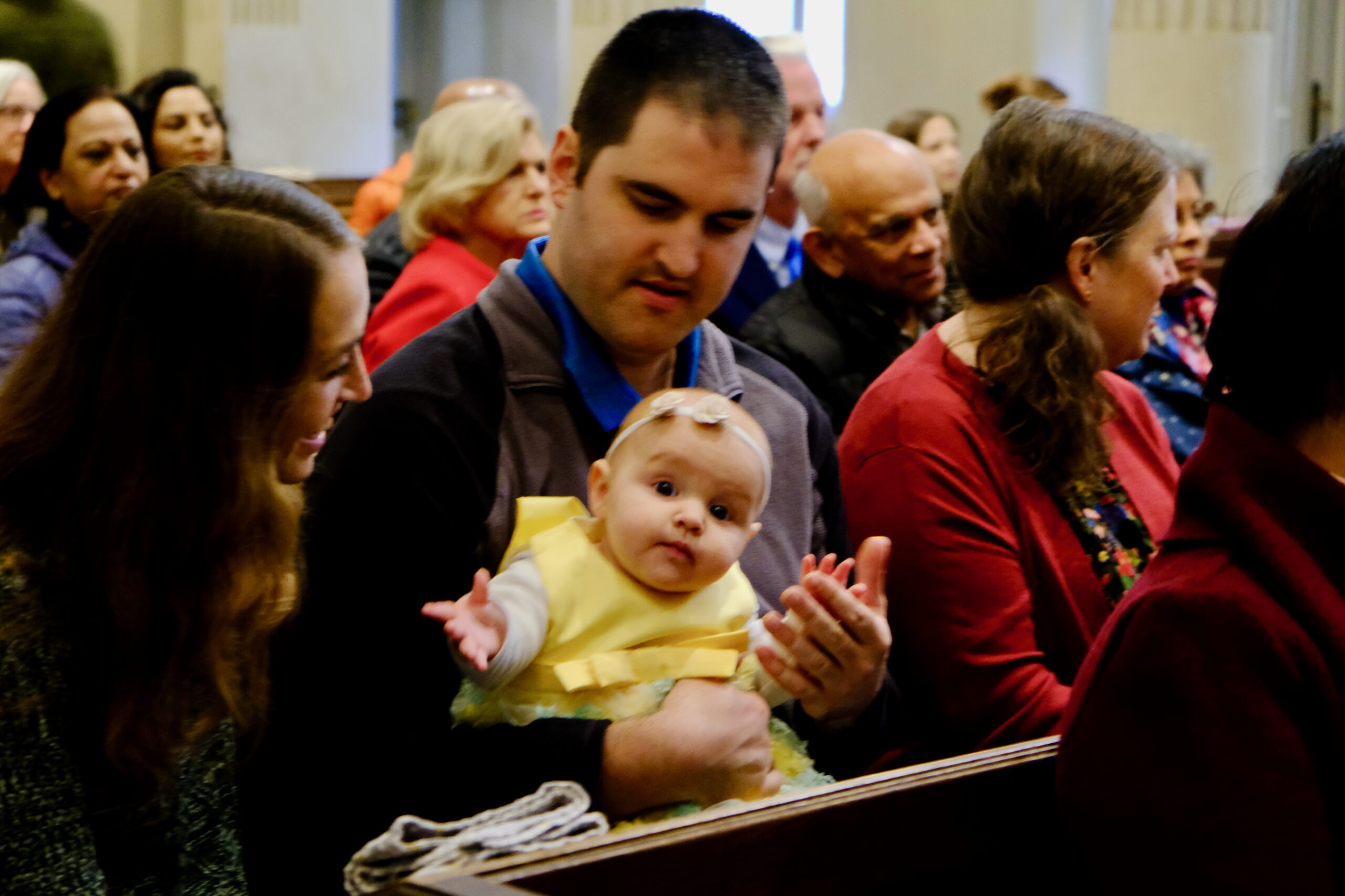 VCC Service 13.10.2024 Lily Swanson in centre of congregation – 1 ...